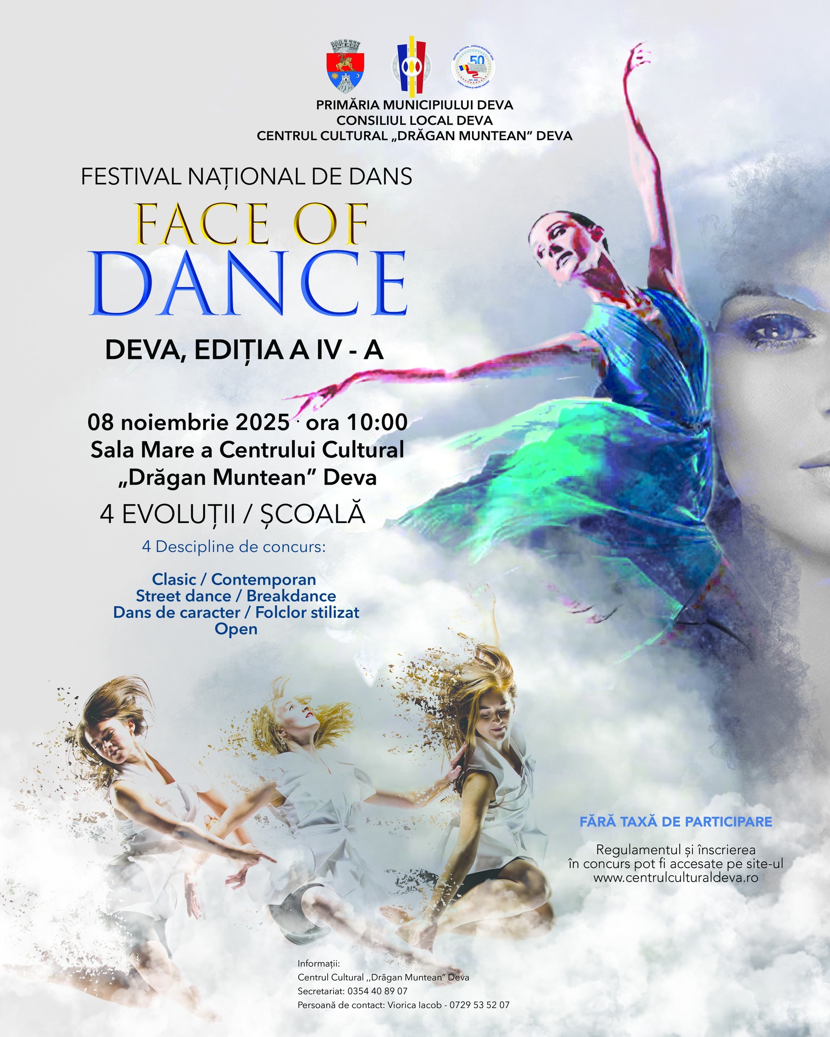 Încep înscrierile la Festivalul Național de Dans „Face of Dance” – Deva ...